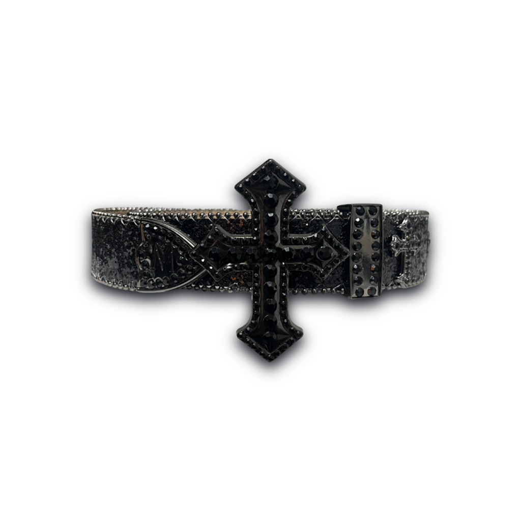 Obsidian Cross Belt – Christian Fashion Belt | MyCross